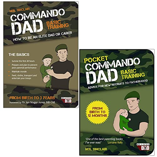 Neil Sinclair Collection of 2 Books for Kids: Commando Dad, Pocket ...