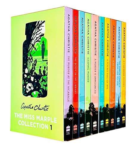 Miss Marple Mysteries Series Books 1-10 Collection Set by Agatha Chris ...