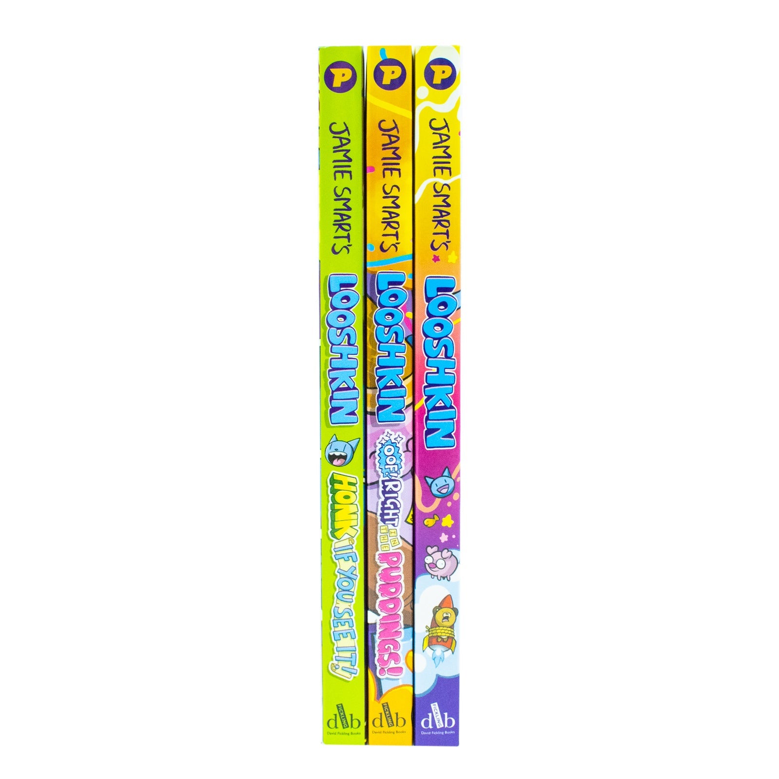 Looshkin Series by Jamie Smart: 3 Fun Books for Kids Age 6+ – The Book Crib