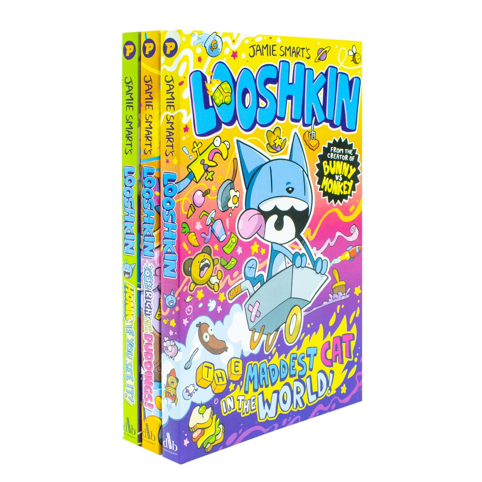 Looshkin Series by Jamie Smart: 3 Fun Books for Kids Age 6+ – The Book Crib