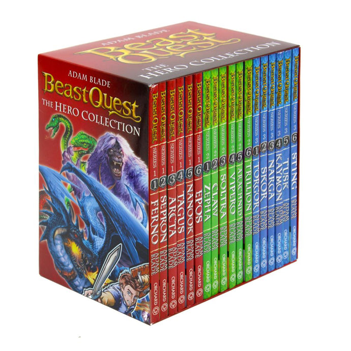 Beast Quest The Hero 18 Books Box Set by Adam Blade – The Book Crib